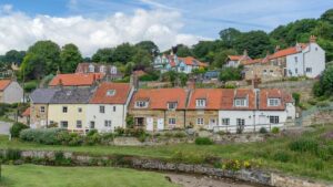 Sandsend Village nr Whitby, North Yorkshire, About Sandsend