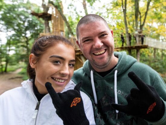 Go Ape Dalby, Tree Top Adventure in Dalby Forest
