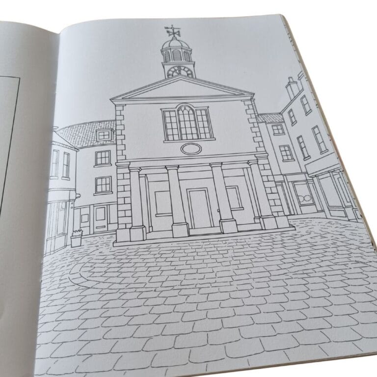 The Whitby Colouring Book By The Whitby Guide
