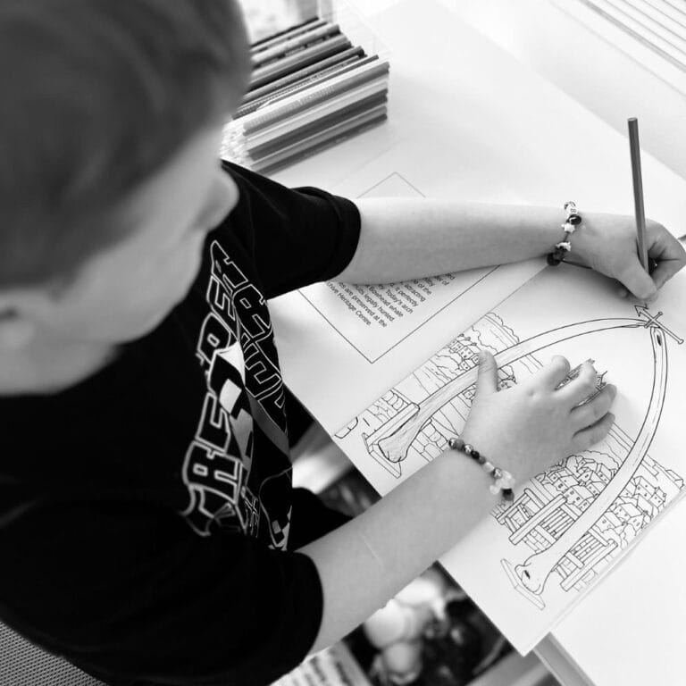 The Whitby Colouring Book By The Whitby Guide